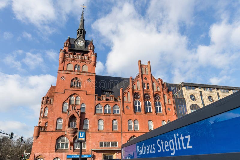 Townhall Steglitz Berlin Germany Editorial Photo - Image of steglitz ...