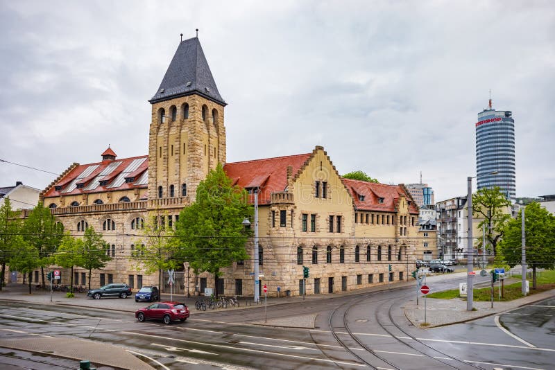 Townscape of Jena in Thuringia Editorial Image - Image of square ...