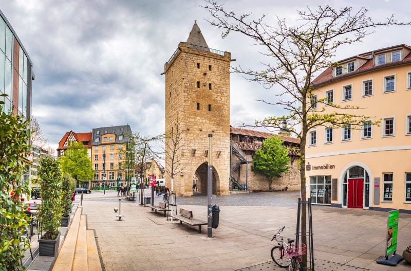 Townscape of Jena in Thuringia Editorial Stock Photo - Image of ...