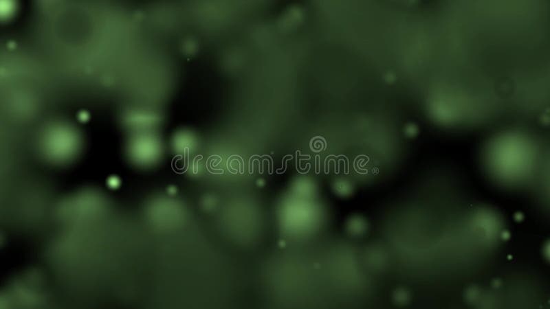 Toxic Air. Dust Particles Air Pollution Concept. 3D Rendering Animation ...