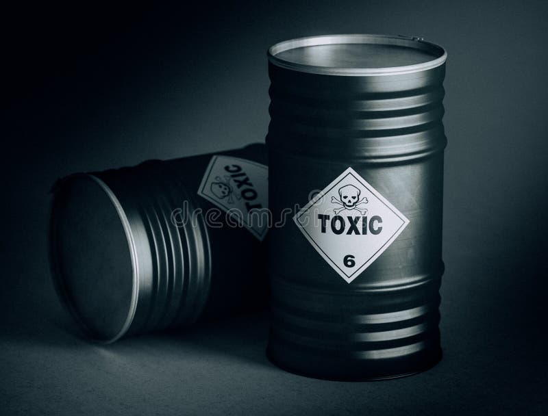 Toxic barrel stock illustration. Illustration of environmental - 11663956