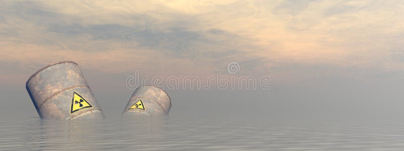 Toxic barrels. stock vector. Illustration of pollution - 18539988