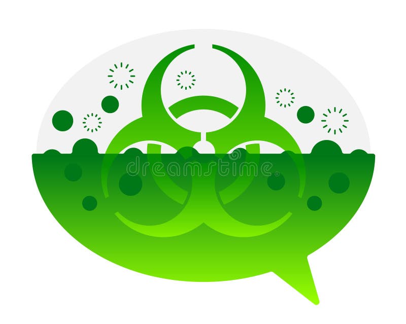Toxic Comments in Topics that Can Harm People Stock Vector ...