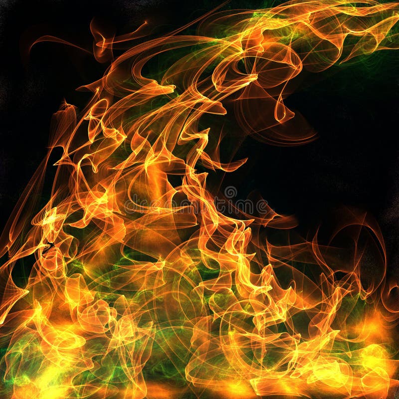 Toxic Flames stock illustration. Illustration of fire - 36256965