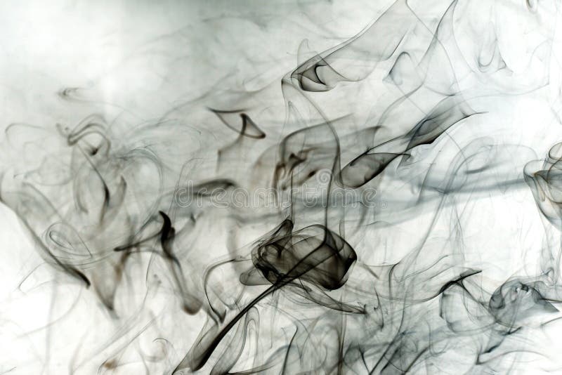 Toxic Fumes Movement on White Background Stock Photo - Image of toxic ...