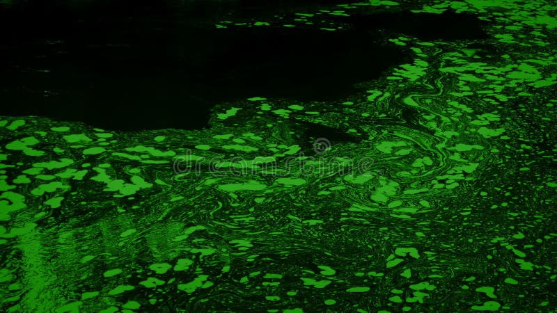 Nuclear Waste Barrel Revealed at Night Stock Footage - Video of market ...