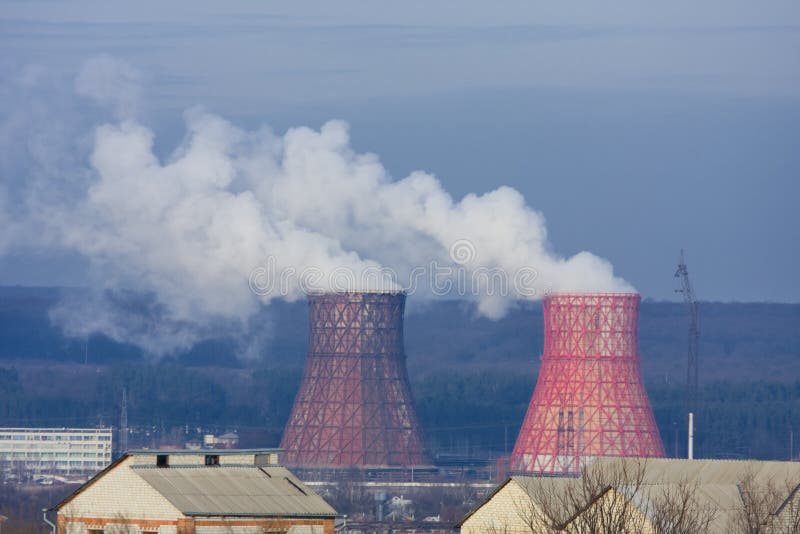 Toxic pollution stock image. Image of energy, high, conservation - 8295923