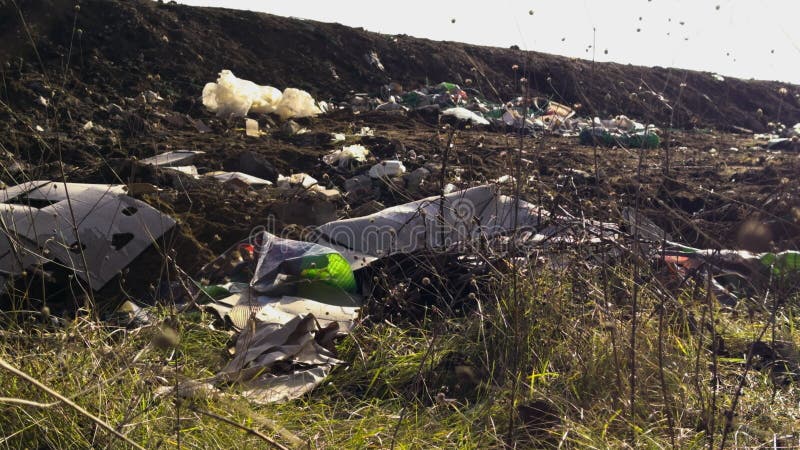 Toxic Pollution of Nature from Garbage Thrown Directly into Nature ...
