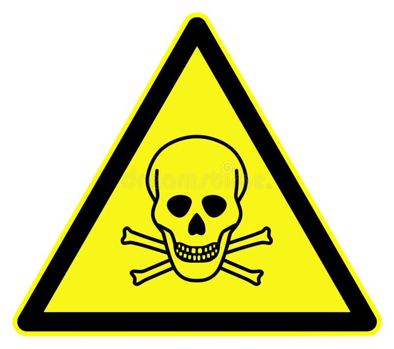 Toxic symbol stock illustration. Illustration of safety - 22689617
