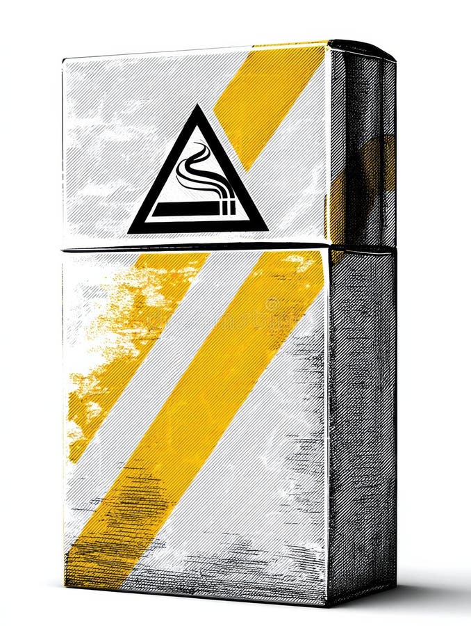 Toxic Warning Label Transforms into Cigarette Pack Design, Highlighting ...