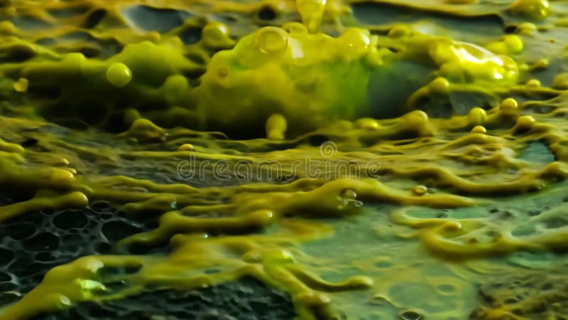 Toxic Waste Creates Bubbles Polluting Water Stock Footage - Video of ...