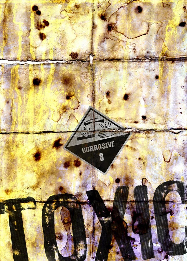 Toxic waste grunge texture stock photo. Image of corrosive - 5208728