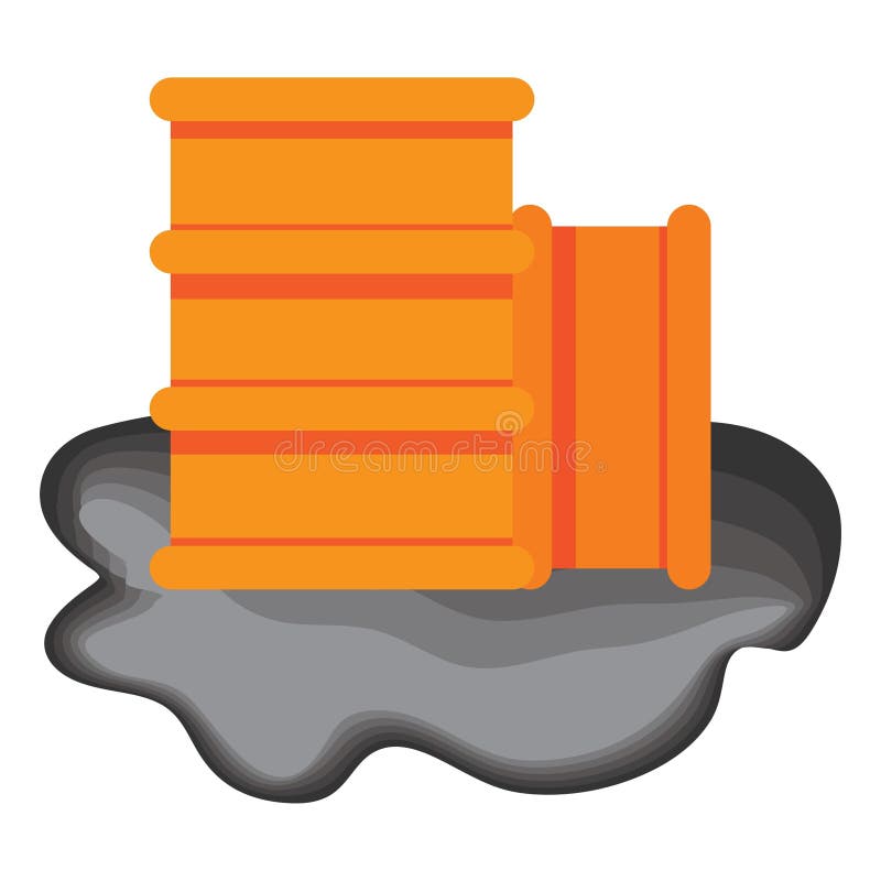 Toxic Waste. Vector Illustration Decorative Design Stock Vector ...