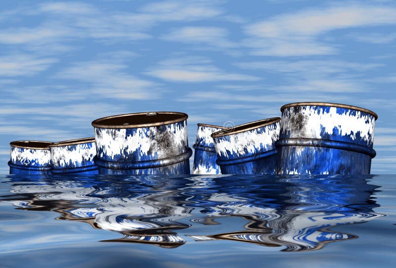 Toxic waters stock illustration. Illustration of chemicals - 10493094