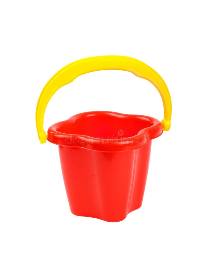 Toy Sand Pail (clipping Path) Stock Image - Image of beach, pail: 18883673