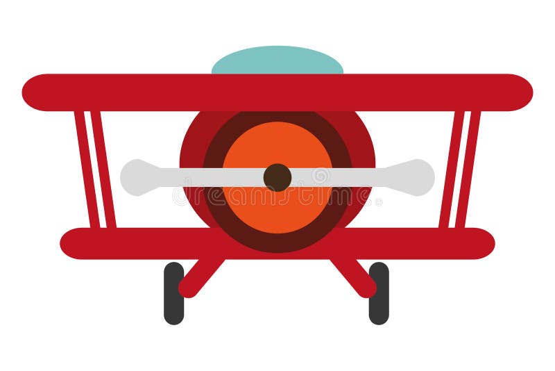 Toy airplane icon stock illustration. Illustration of high - 73383735