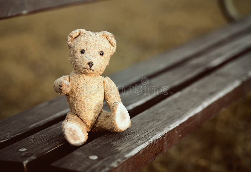 Toy bear - hope concept stock image. Image of friend - 65781631