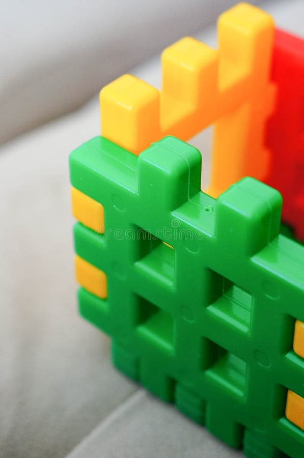 Toy block stock photo. Image of object, yellow, attached - 59712884