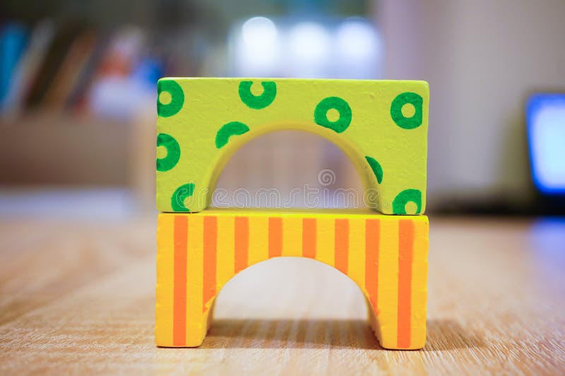 Toy block stock image. Image of block, yellow, object - 65499389