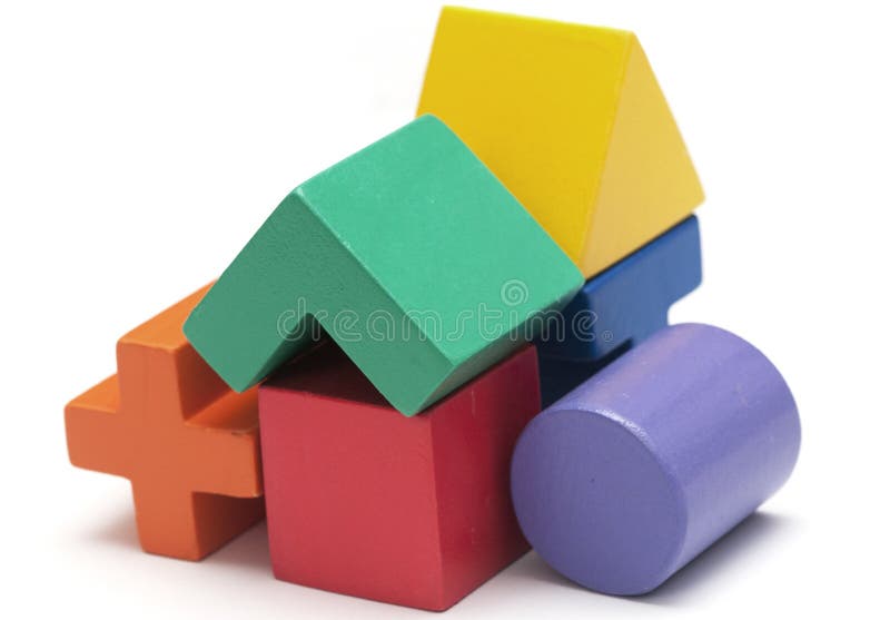 The toy blocks stock image. Image of stack, play, learn - 26287939