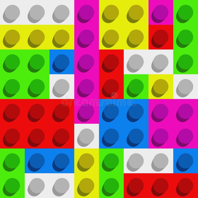 Toy blocks stock vector. Illustration of geometric, lego - 51504763