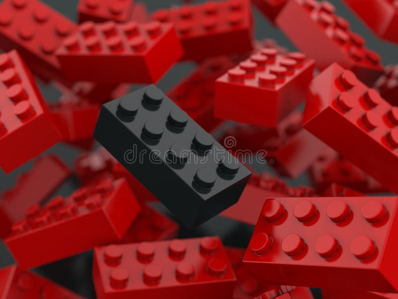 Toy blocks background stock illustration. Illustration of activity ...