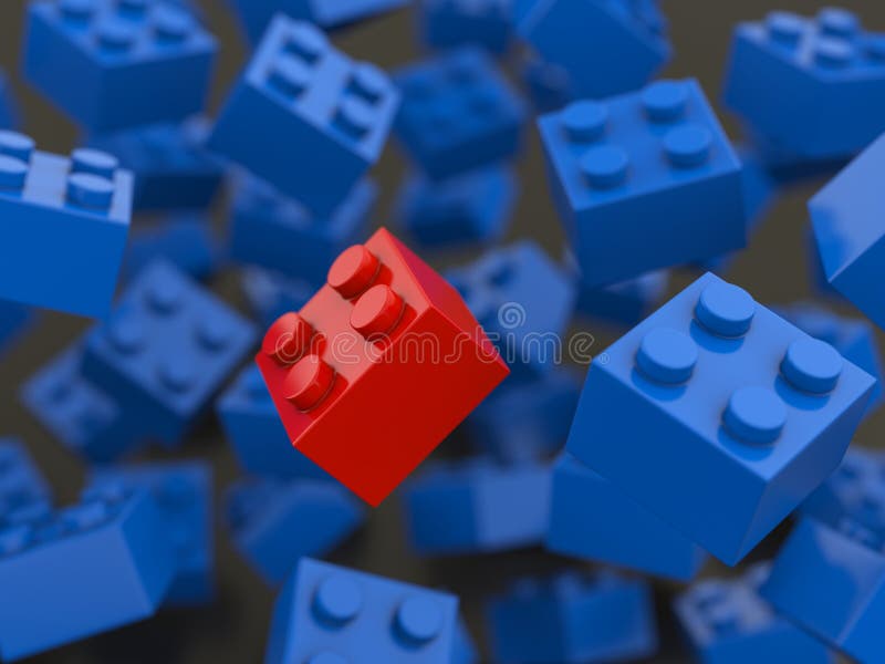 Toy blocks background stock illustration. Illustration of entertainment ...