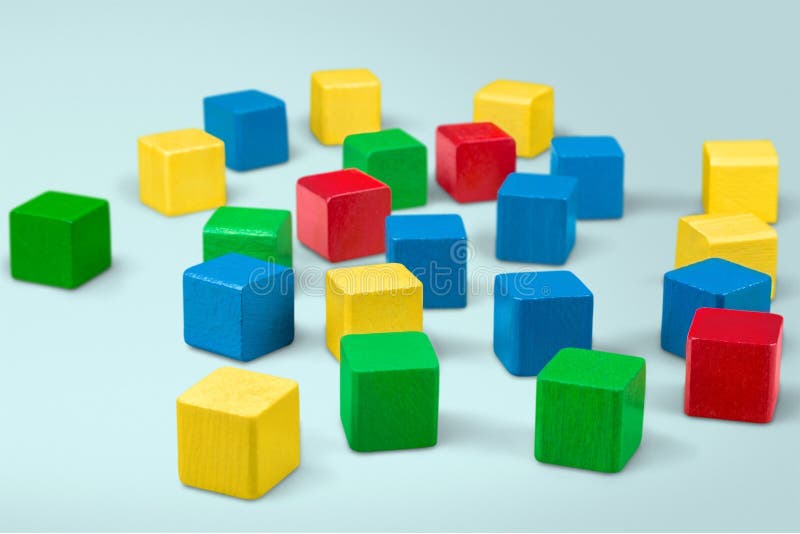 Toy Blocks stock image. Image of exploding, childhood - 58916993