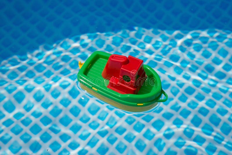 Toy Boat stock photo. Image of ship, blue, single, beach - 57185102