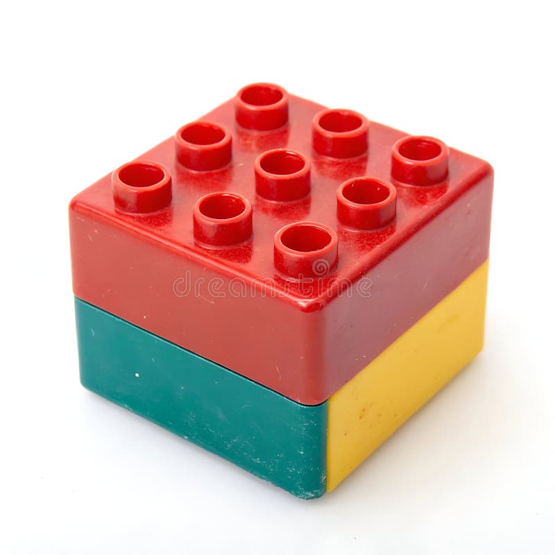 Toy Brick Illustration stock illustration. Illustration of construction ...