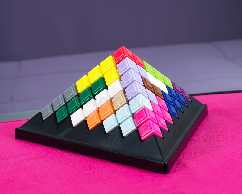 Toy building pyramids stock image. Image of entertainment - 29023335