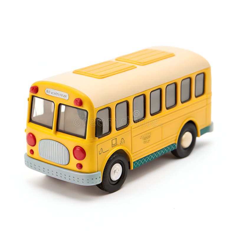 Toy Bus with Soft Edges â€ Child Safe Toy Design Stock Illustration ...