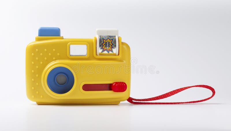 Toy Camera stock image. Image of play, plastic, isolated - 9056527