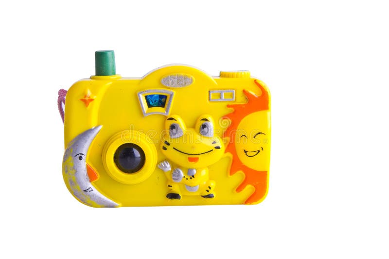 Toy Camera stock image. Image of play, plastic, isolated - 9056527