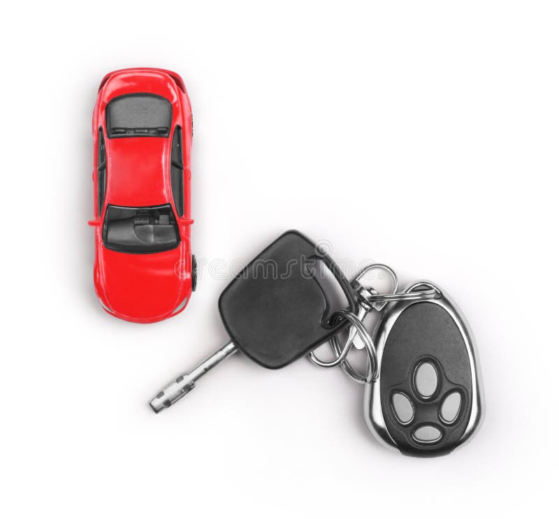Toy car and keys stock image. Image of rental, sales - 69760525