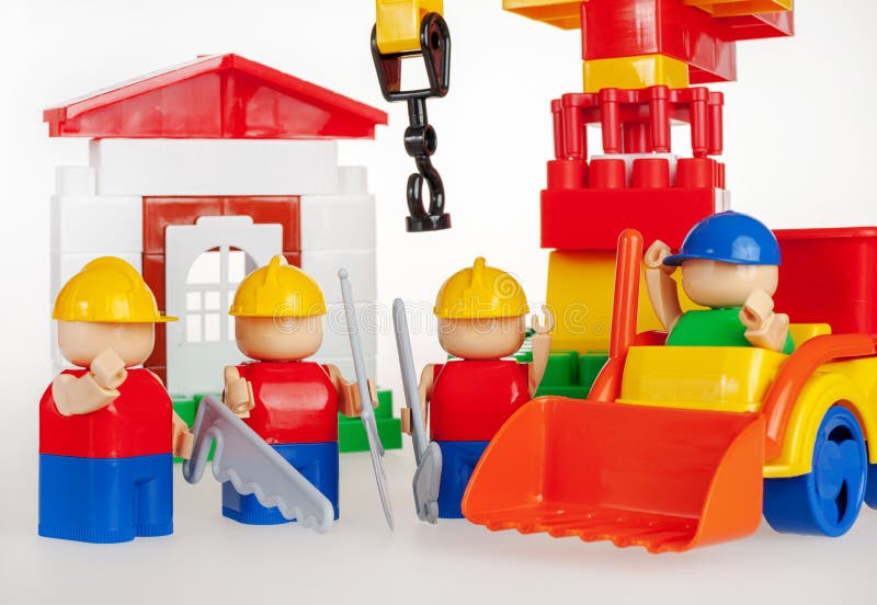 Toy Constructor for Kids, Construction of Blocks, Crane, Special ...