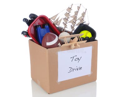 Toy Drive Donation Box stock photo. Image of boat, holiday - 27793622