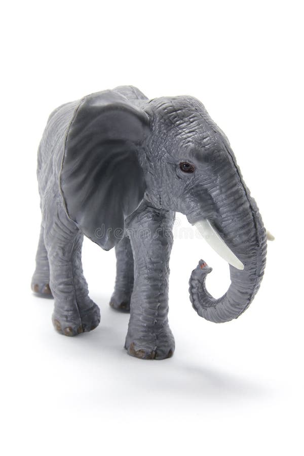 Toy Elephant stock photo. Image of tusk, strength, life - 16197744