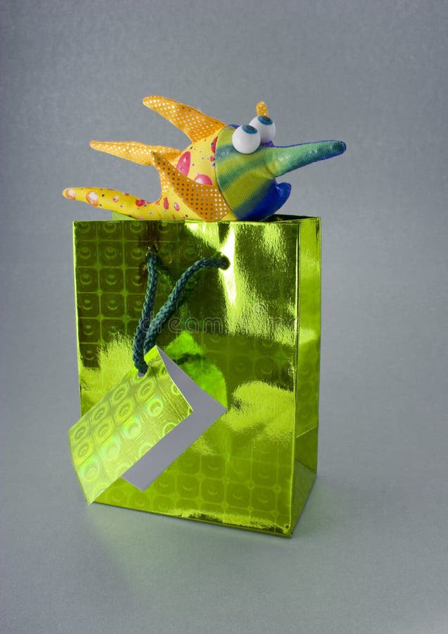 Toy fish in bag stock image. Image of ocean, nature, bottom - 7060419