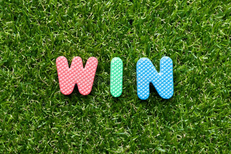 Foam Letter Cubes stock photo. Image of letters, cube - 16110018