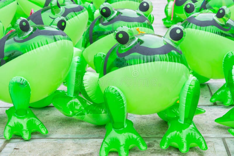 Inflatable Green Frogs Stock Photos - Free & Royalty-Free Stock Photos ...