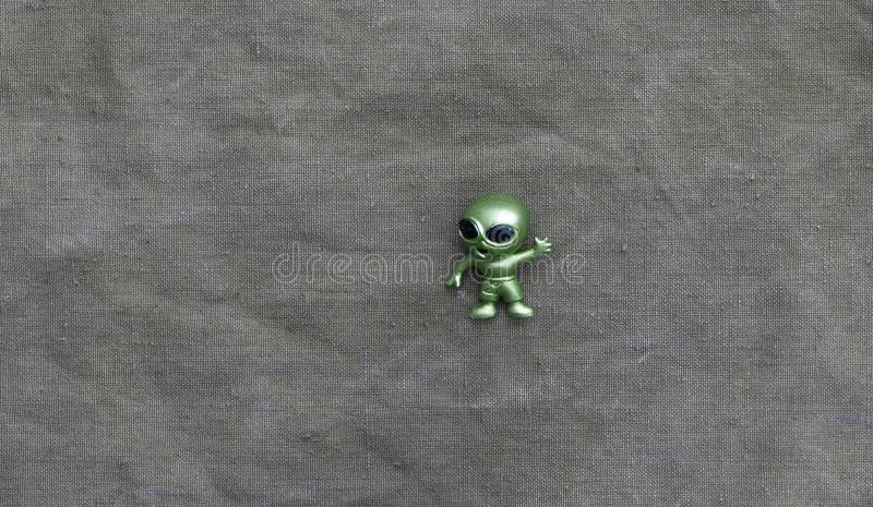 Toy funny green alien stock photo. Image of small, space - 296662492