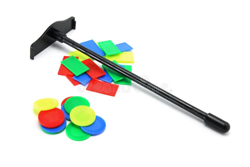 Toy Gambling Game stock photo. Image of gambling, black - 18442828