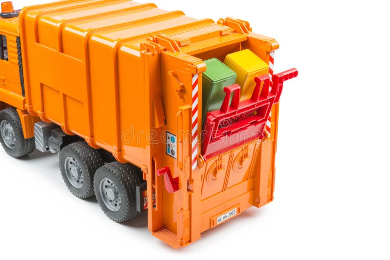 Toy Garbage Truck Containers Stock Photos - Free & Royalty-Free Stock ...