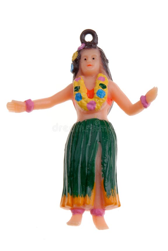 Toy hula girl stock photo. Image of grass, woman, dance - 2181656