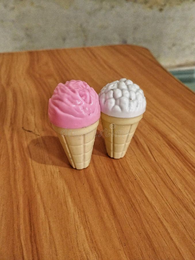 Toy Ice Cream Made of Plastic for Children Stock Image - Image of food ...