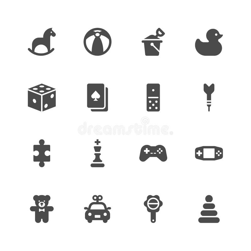 Board game icons stock vector. Illustration of cartoon - 135047329