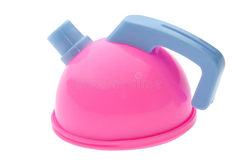 Toy kettle stock photo. Image of bright, appliance, pale - 4150898