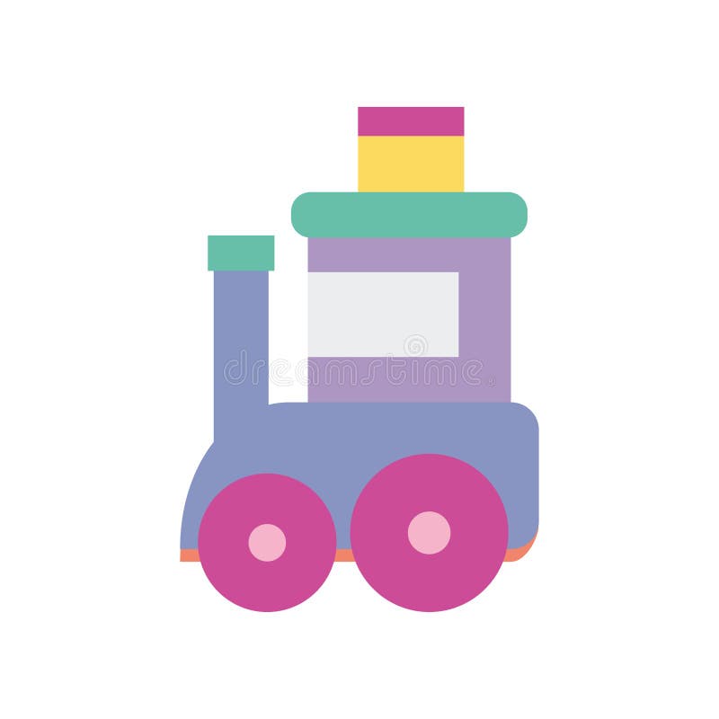 Kids on a train stock vector. Illustration of cartoon - 26420554