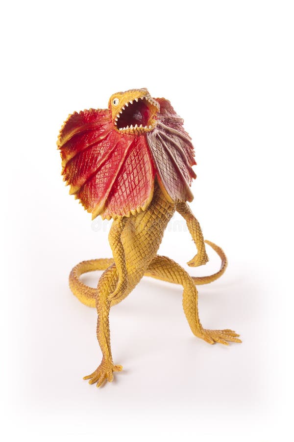Toy Lizard stock photo. Image of play, frilled, background - 32876252